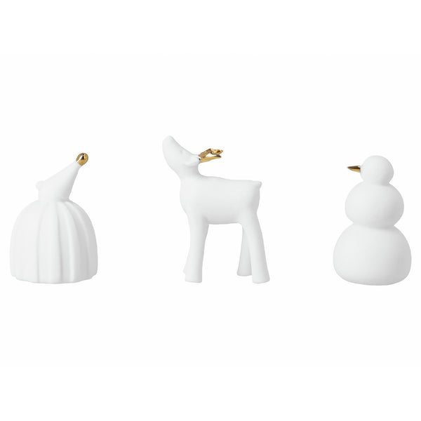 rader/Winter figures set クリスマスオブジェ3点セット – HOWMORE LIVING